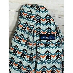 Kavu | Bags | Euc Kavu Roper Sling Backpack Blue Orange Brown Chevron ...
